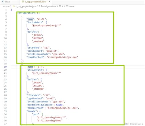 vscode配置c c 环境 主要介绍 vscode文件夹中json文件的生成 vscode链接数据库 把数据作为json文件存进端口里