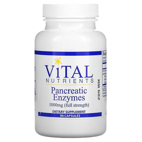 Other Supplements And Nutrition Vital Nutrients Pancreatic Enzymes