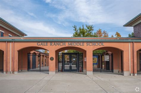 Gale Ranch Middle School In San Ramon Ca