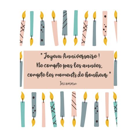 Fond Décran Joyeux Anniversaire Avec Des Citations Happy Birthday