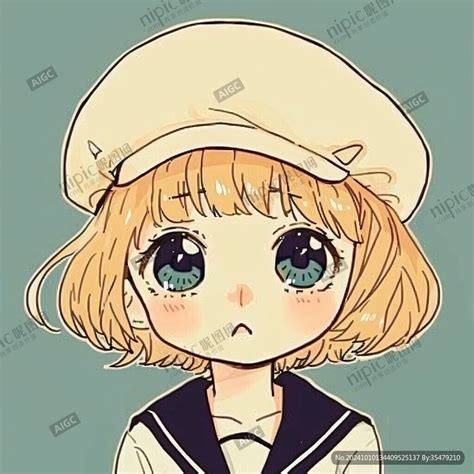 Ai创作图q版哭泣的小女孩 少女头像插画 插画人物头像女孩 Q版头像插画 手绘俏皮女孩头像插画 戴帽子女孩插画 插画少女头像 Q版短发少女 人物头像插画女孩 插画女孩头像 小女孩头像插画 头像