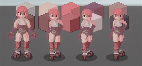 3d Model Real Time Pixel Art Shader Rragnarokonline