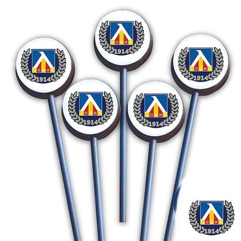 Шоколадови близалки с лого Левски