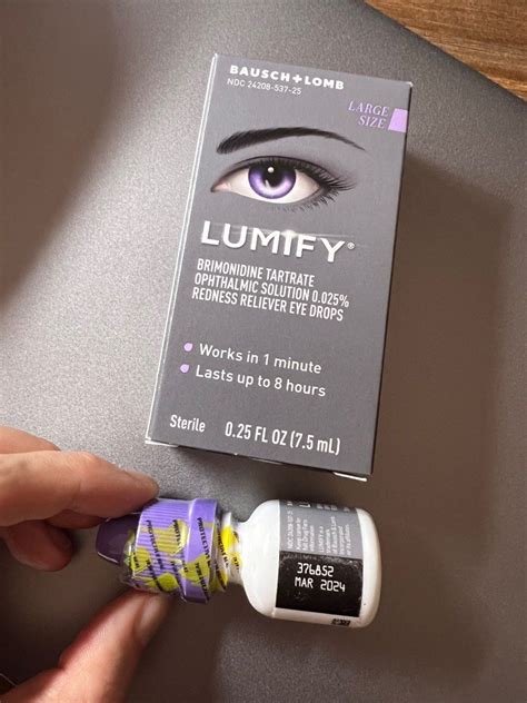 LUMIFY eye drops, Beauty & Personal Care, Vision Care on Carousell