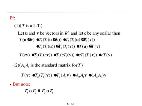 Ppt Linear Transformations Basics And Matrices Powerpoint