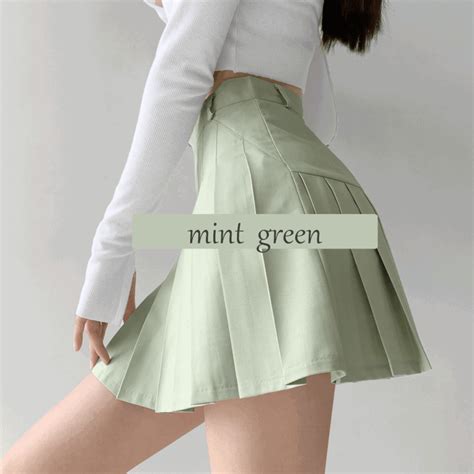 💖컬러너무이쁜 데일리골프웨어 슬림 힙라인 플리츠 스커트 속바지 데일리 골프스커트 테니스치마 스포츠웨어 에이블리