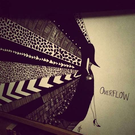 Overflow Ink Sketch Art Ink Overflowing