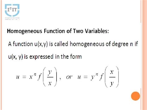 Eulers Theorem Homogeneous Function Of Two Variables Suvarna
