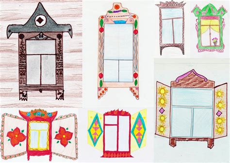 Окно нарисовать 56 фото