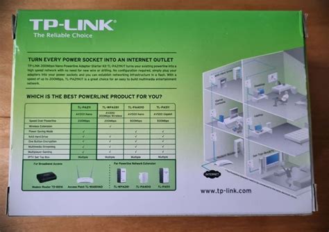 Tp Link Wifi Extender Av200 Nano Powerline Adaptor Starter Kit Computers And Tech Parts