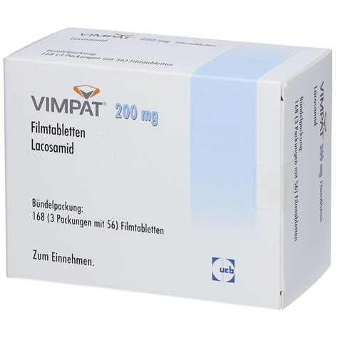 Vimpat® 200mg 168 St Mit Dem E Rezept Kaufen Shop Apotheke