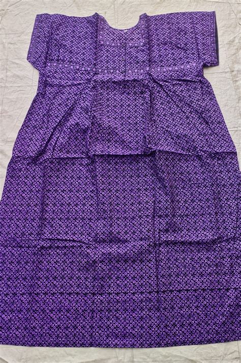 cotton nighties dark purple black