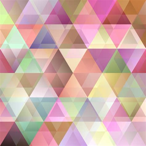 추상 삼각형 패턴 배경 프리미엄 벡터