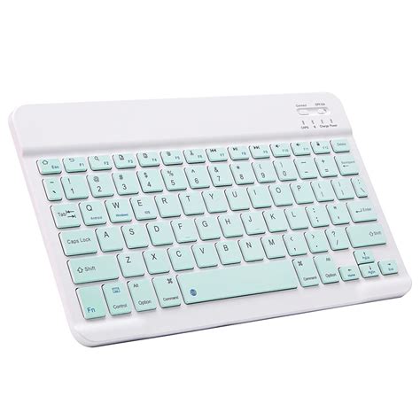Ultra Slim Bluetooth Keyboard Portable Mini Wireless Keyboard Rechargeable For Ios Android