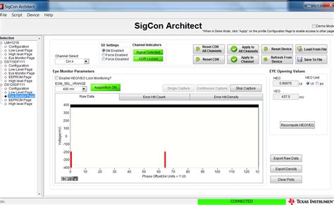 DS DF Eye Capture Using SigCon Architect Tool For DS DF Interface Forum Interface