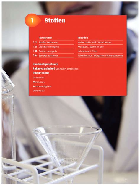 Werkboek Pulsar Scheikunde Hoofdstuk 1 En 2 Print To Pdf Pdf