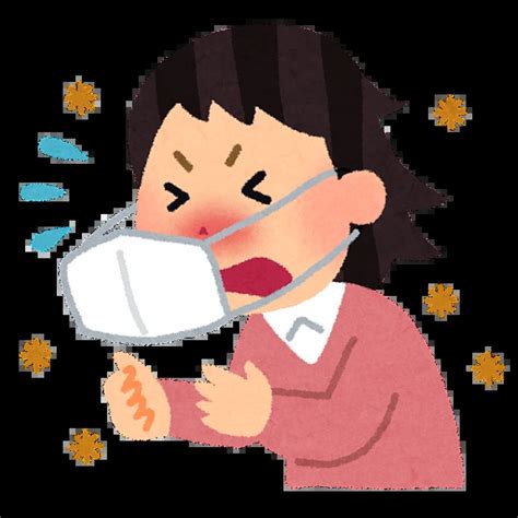 感冒 换季 流感 打喷嚏 流鼻涕 花粉过敏症 传染病 手绘 卡通 插画 免扣 素材 手绘 Png18 花瓣网