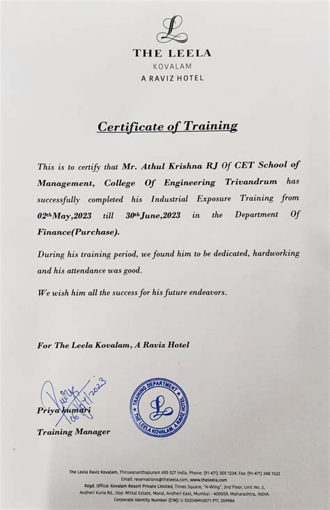 Athul Krishna Rj On Linkedin I Am Immensely Grateful For The Incredible Opportunity To Complete A…