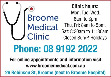 Broome Medical Clinic Lovebroome