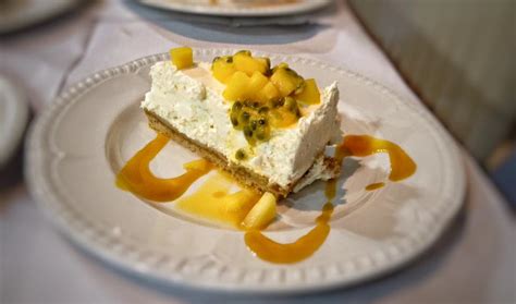 Mango And Passion Fruit Cheesecake MIDDLEWARE CATERING
