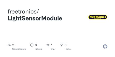 GitHub Freetronics LightSensorModule