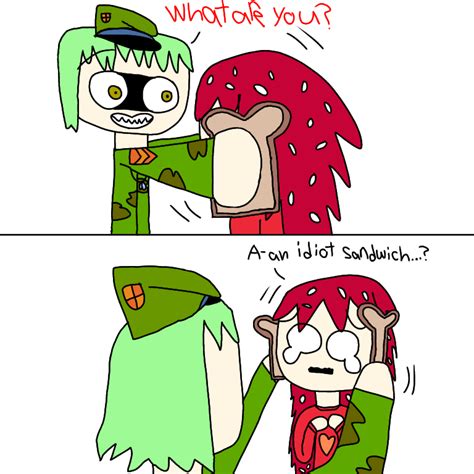 I D I O T S A N D W I C H Rhappytreefriends