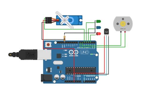 Circuit Design M E2 Dc And Servo Motors Tinkercad