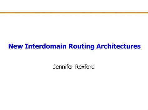 Ppt New Interdomain Routing Architectures Powerpoint Presentation Free Download Id 6062596