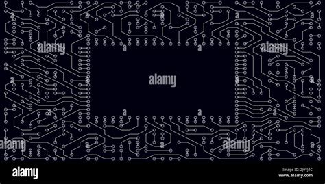Abstract Electronic Blueprint Abstract Background Stock Photo Alamy