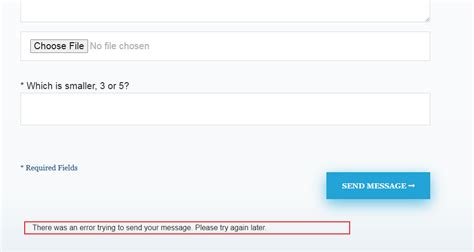 error log for contact form 7