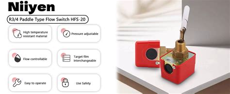 Pdt R3 4 Hfs 20 Target Flow Controller Automatic Paddle Type Water Flow Switch 15a