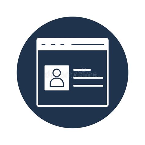 Wireframe Vector Icon Which Can Easily Modify Or Edit Stock Vector Illustration Of Portfolio