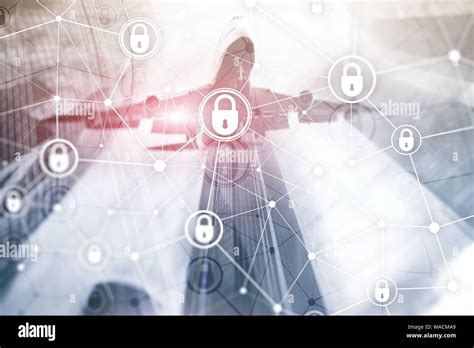 Cyber Security Information Privacy Data Protection Concept On Modern