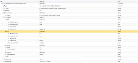 how to search through a nested field which is a list in mongodb stack