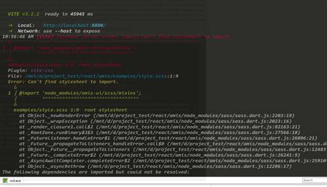 按照 仓库首页的文档 windows下无法编译 Issue baidu amis GitHub