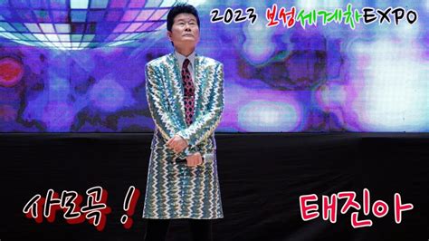 태진아 사모곡 보성세계차엑스포 Youtube