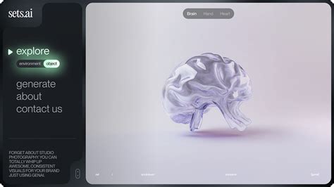 Sets Ai Ui And Genai Web Tool Concept 5 Images Behance