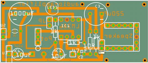 Lm386 Amplifier With Pcb Instructables