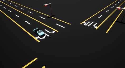 Urban Traffic System In Blueprints Ue Marketplace