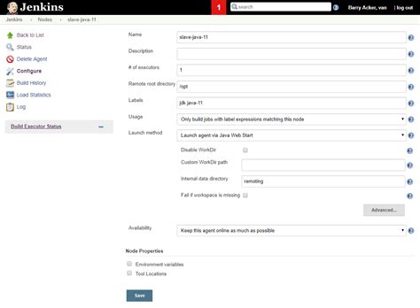 Adding A Jenkins Slave Techilionx