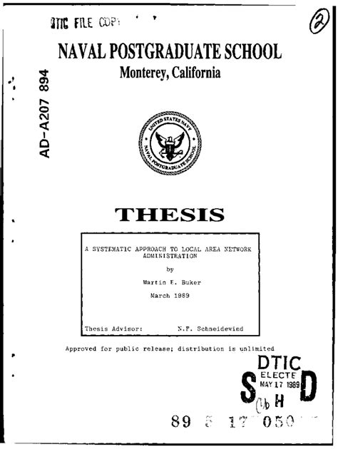 Fillable Online A Systematic Approach To Local Area Network Administration A Systematic