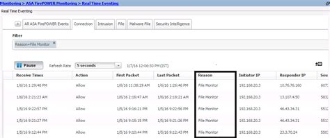 Configure The Firepower Module For Network Amp Or File Control With Asdm Cisco