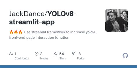 Yolov8 Streamlit Appreadmemd At Master · Jackdanceyolov8 Streamlit App · Github