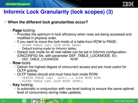 Ppt Transaction Concurrency Control And Locking Examples On Informix Dynamic Server