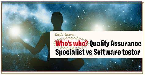 Whos Who Quality Assurance Specialist Vs Software Tester — Makimo Consultancy And Software