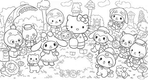 Kolorowanki Hello Kitty Island Adventure Kolorowanki