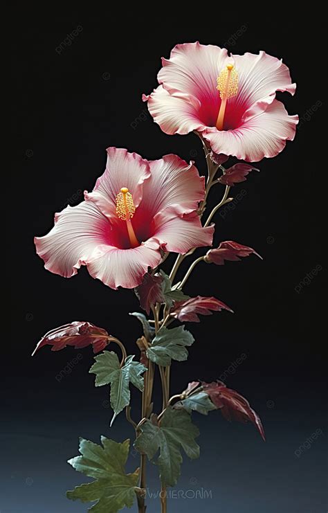 히비스커스 배경 배경 화면 및 일러스트 무료 다운로드 Pngtree