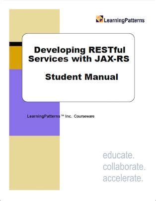 Developing RESTful Services With REST JAX RS Courseware Courseware Store