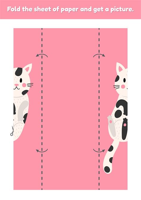 2 페이지 종이 템플릿 도안 이미지 Freepik에서 무료 다운로드