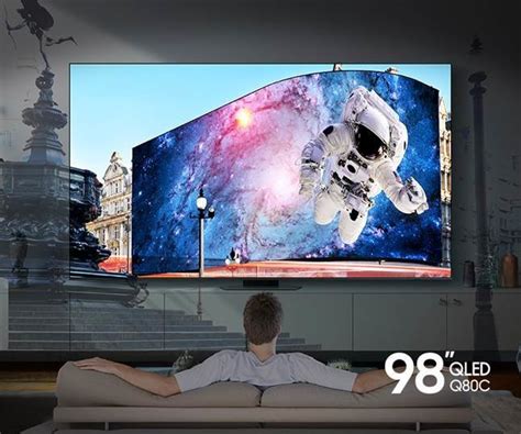 Samsungs Super Sized 98 Inch Q80c Qled Tv Launches In Uk